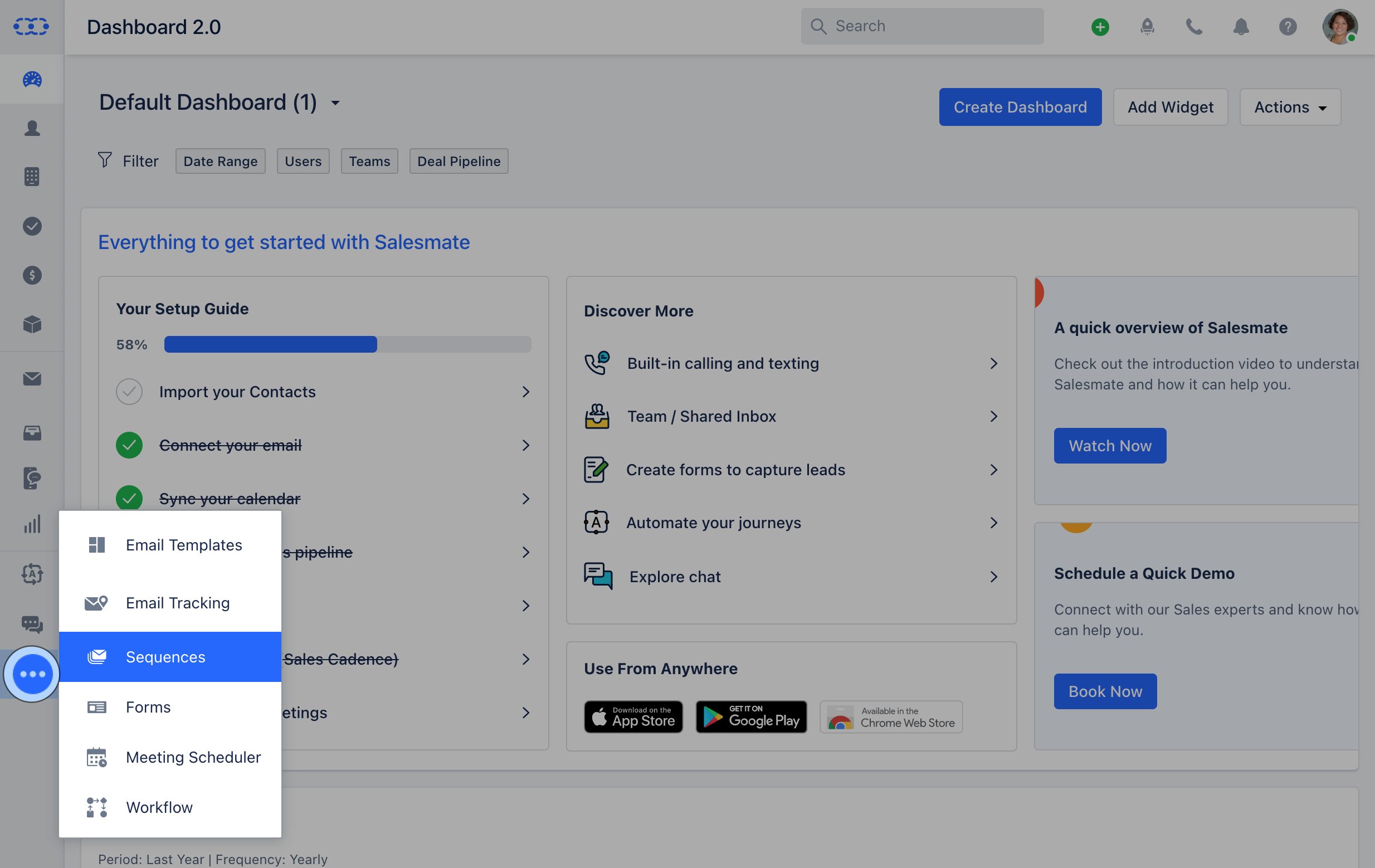 Skip a Sequence Stage – Salesmate
