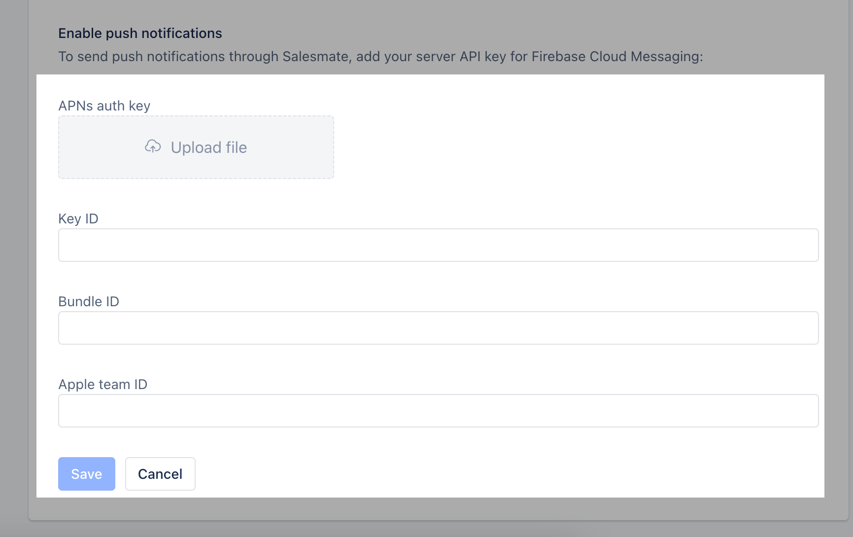 Installing Chats on your iOS App – Salesmate