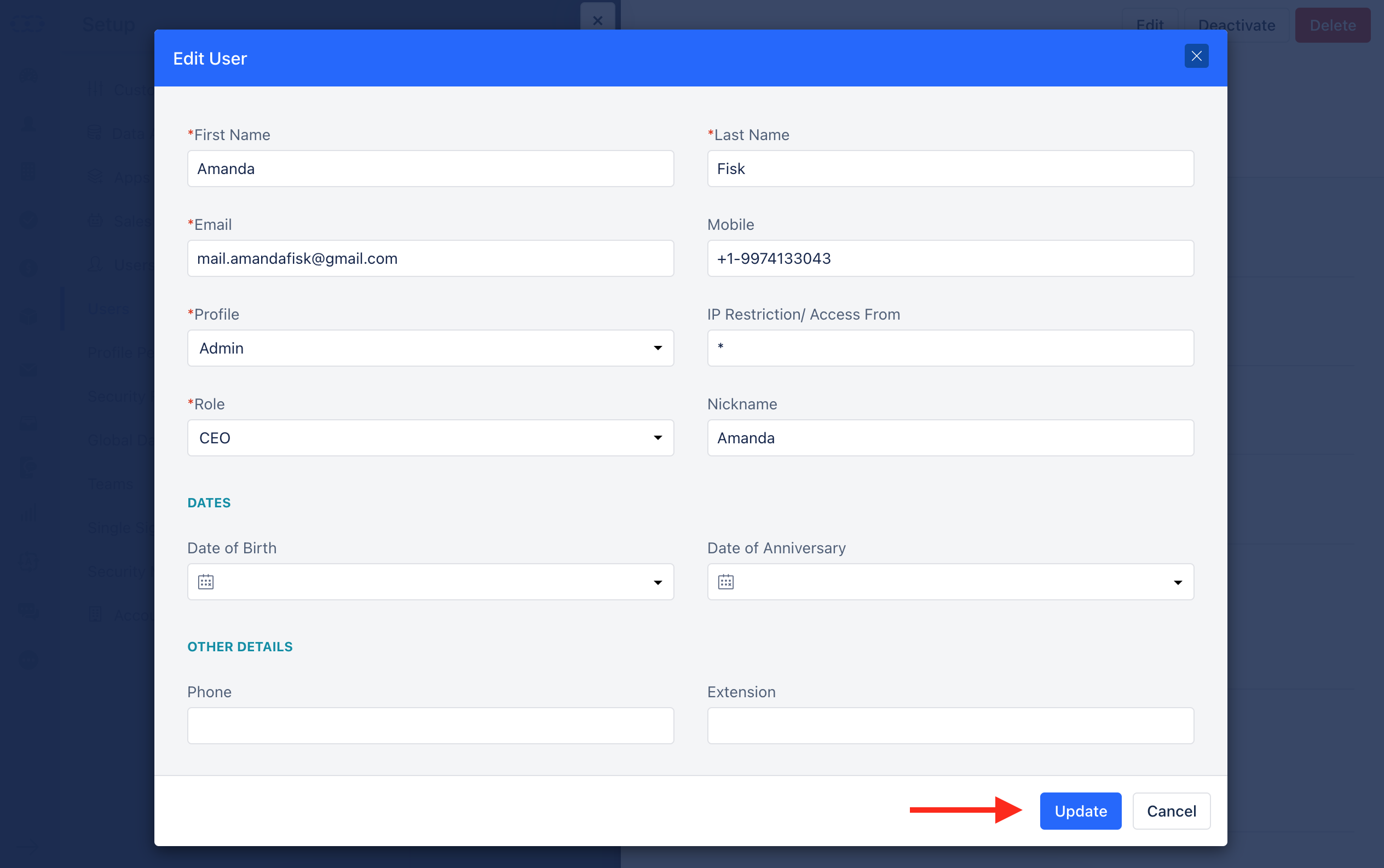 Managing Users in Salesmate – Salesmate