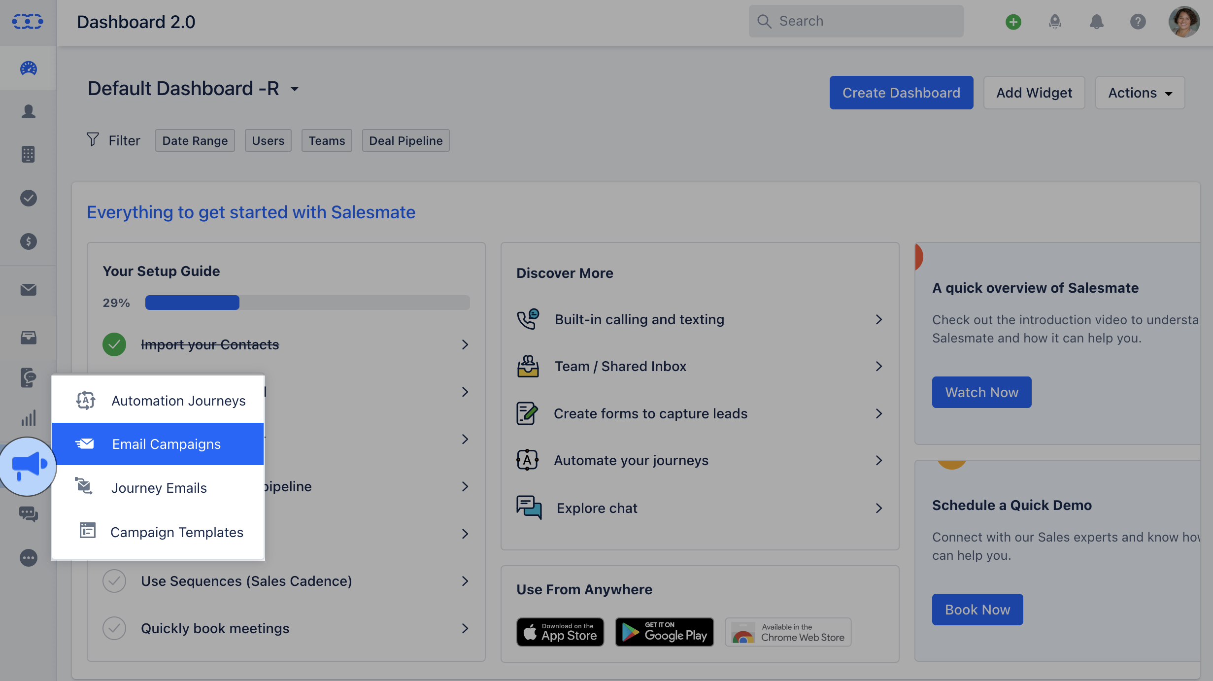 Getting started with Email Campaigns – Salesmate