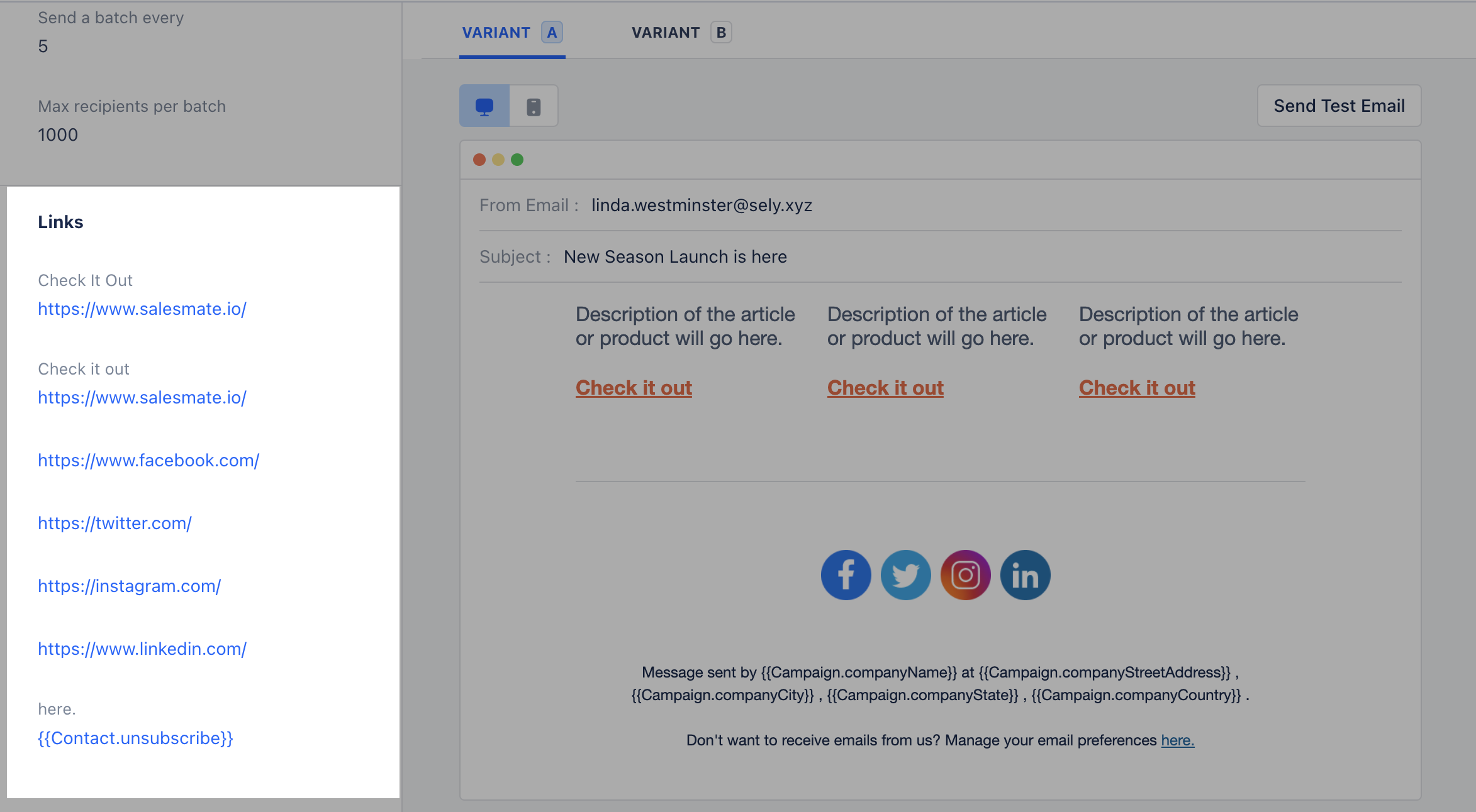 Getting started with Email Campaigns – Salesmate
