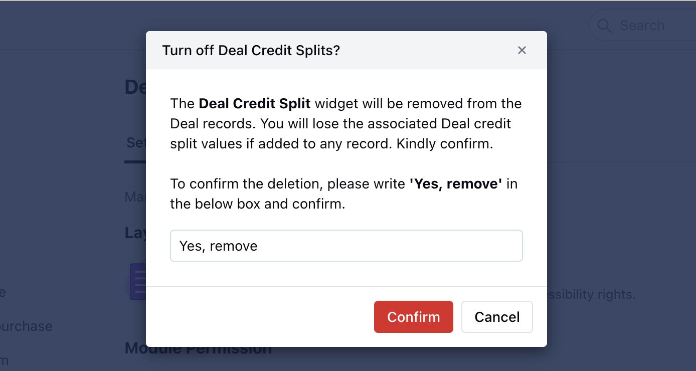 Split Deal Credit – Salesmate