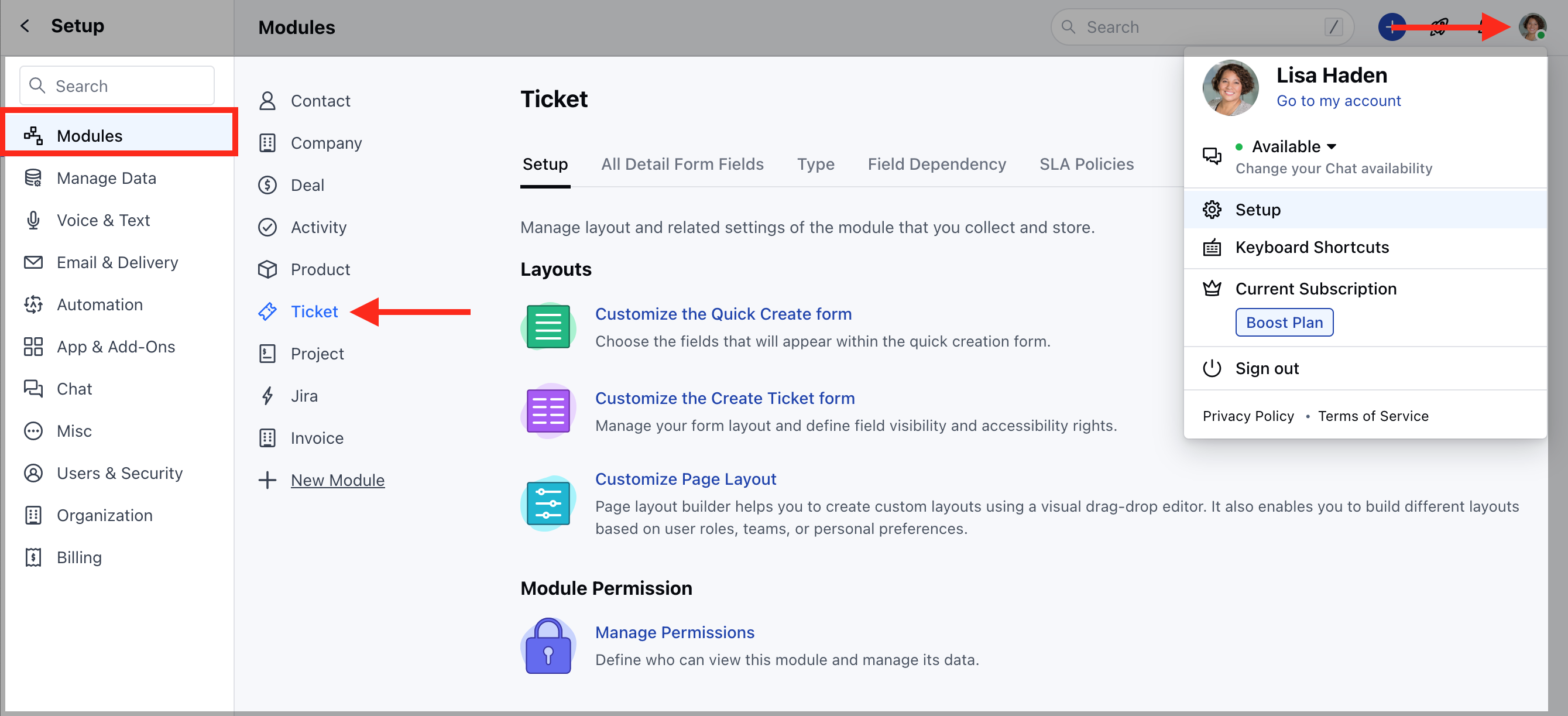 How To Set A Ticket Pipeline Type Salesmate