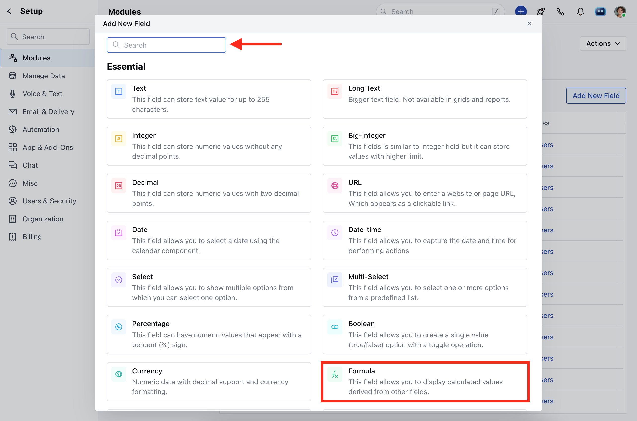 What are Formula Fields and Managing them – Salesmate
