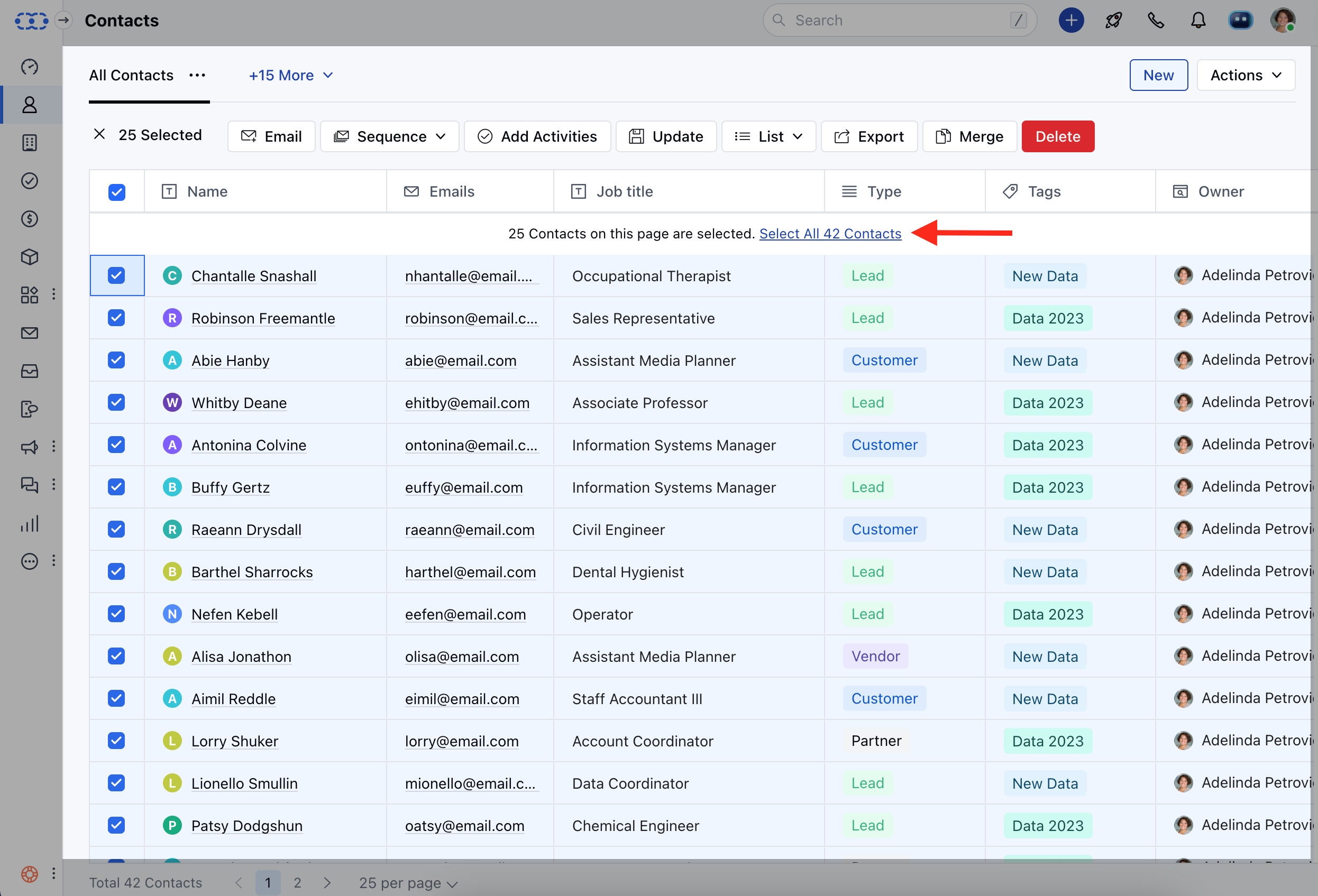 How to Send/Schedule Bulk Emails to my leads & contacts? – Salesmate