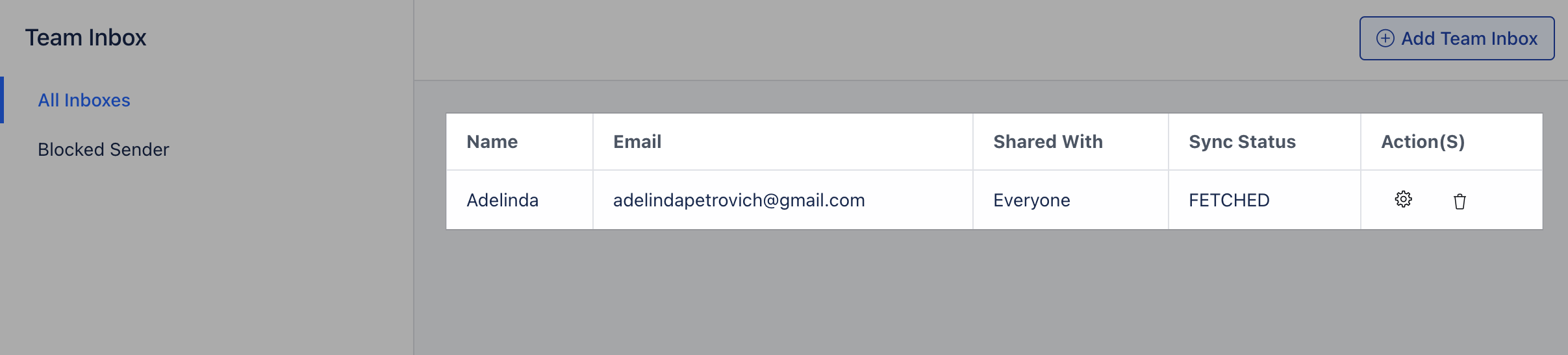 Setting up your Team Inbox – Salesmate