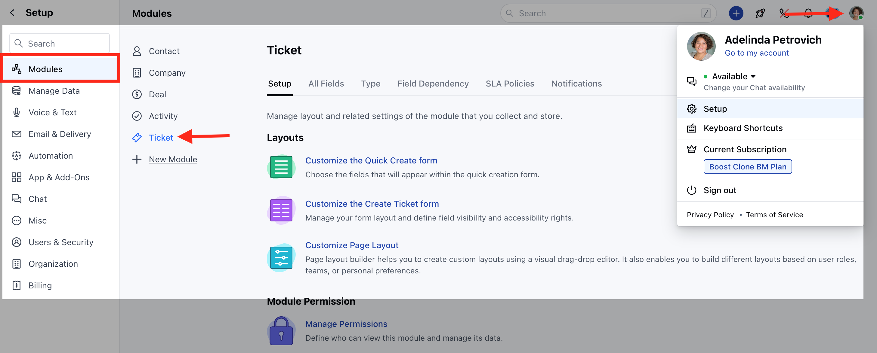 How to Customize Ticket Notification Templates – Salesmate