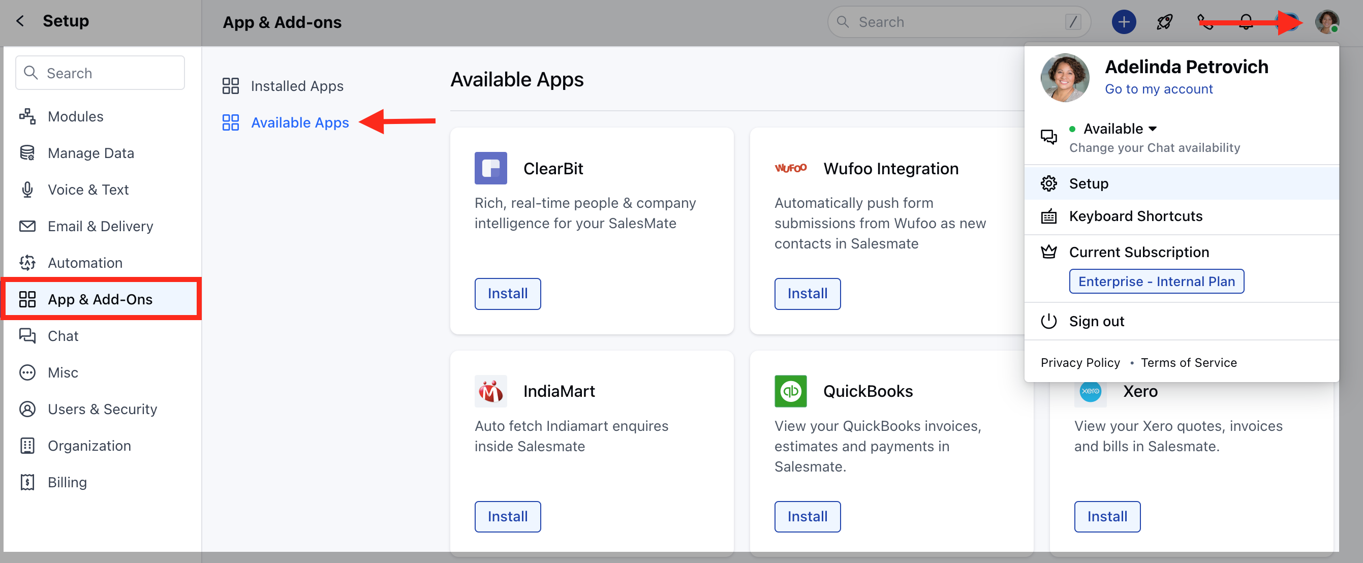 DocuSign Integration with Salesmate – Salesmate