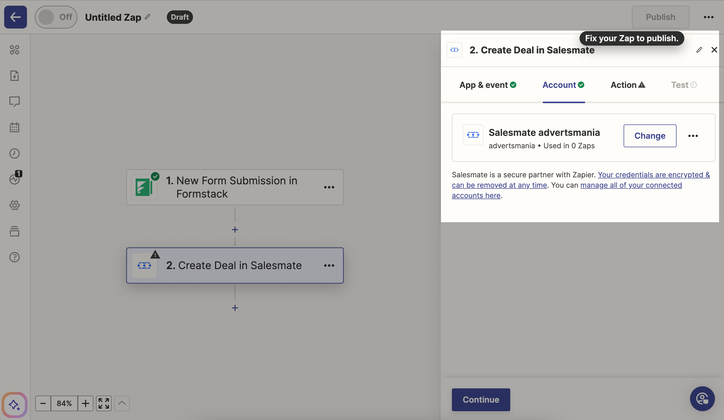 Formstack Integration – Salesmate