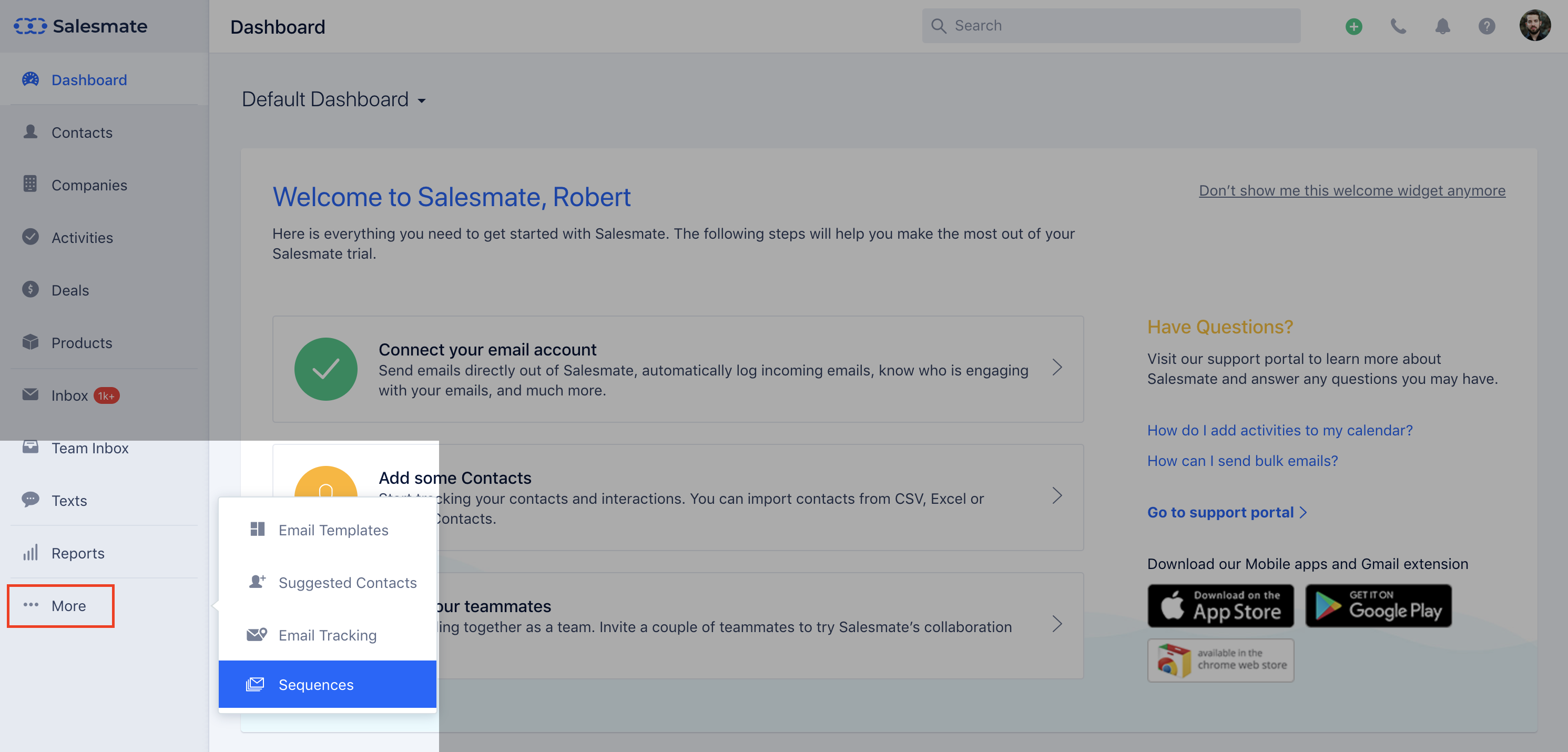 Steps to create sequences – Salesmate
