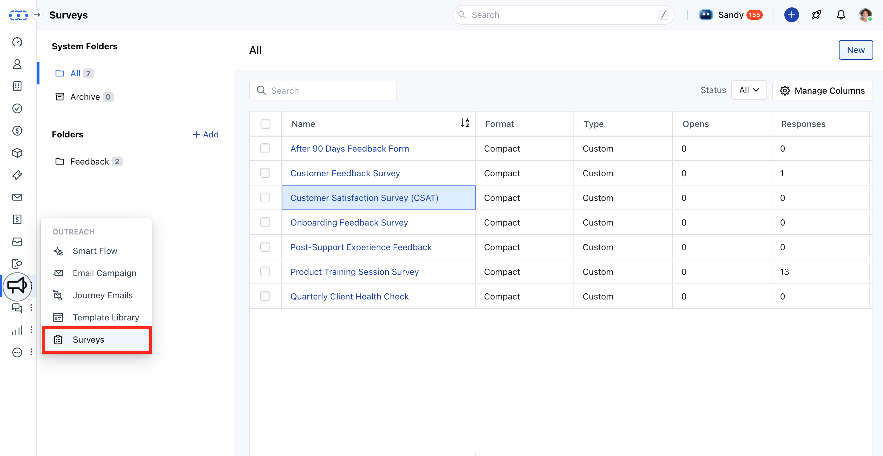 Single-Select – Salesmate