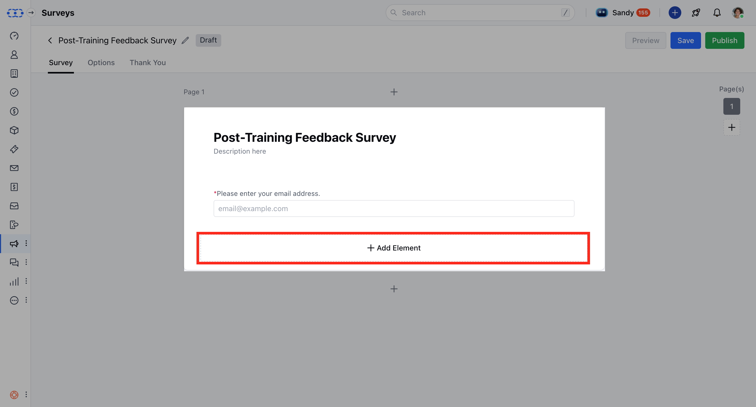 Single-Select/Radio – Salesmate